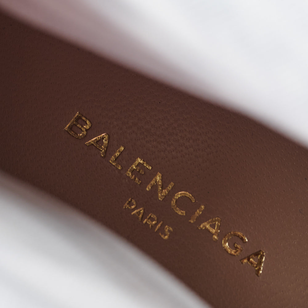 Balenciaga White Knife Dollar 110 Stretch Fabric Over-The Balenciaga White Knife Dollar 110 Stretch Fabric Over-The